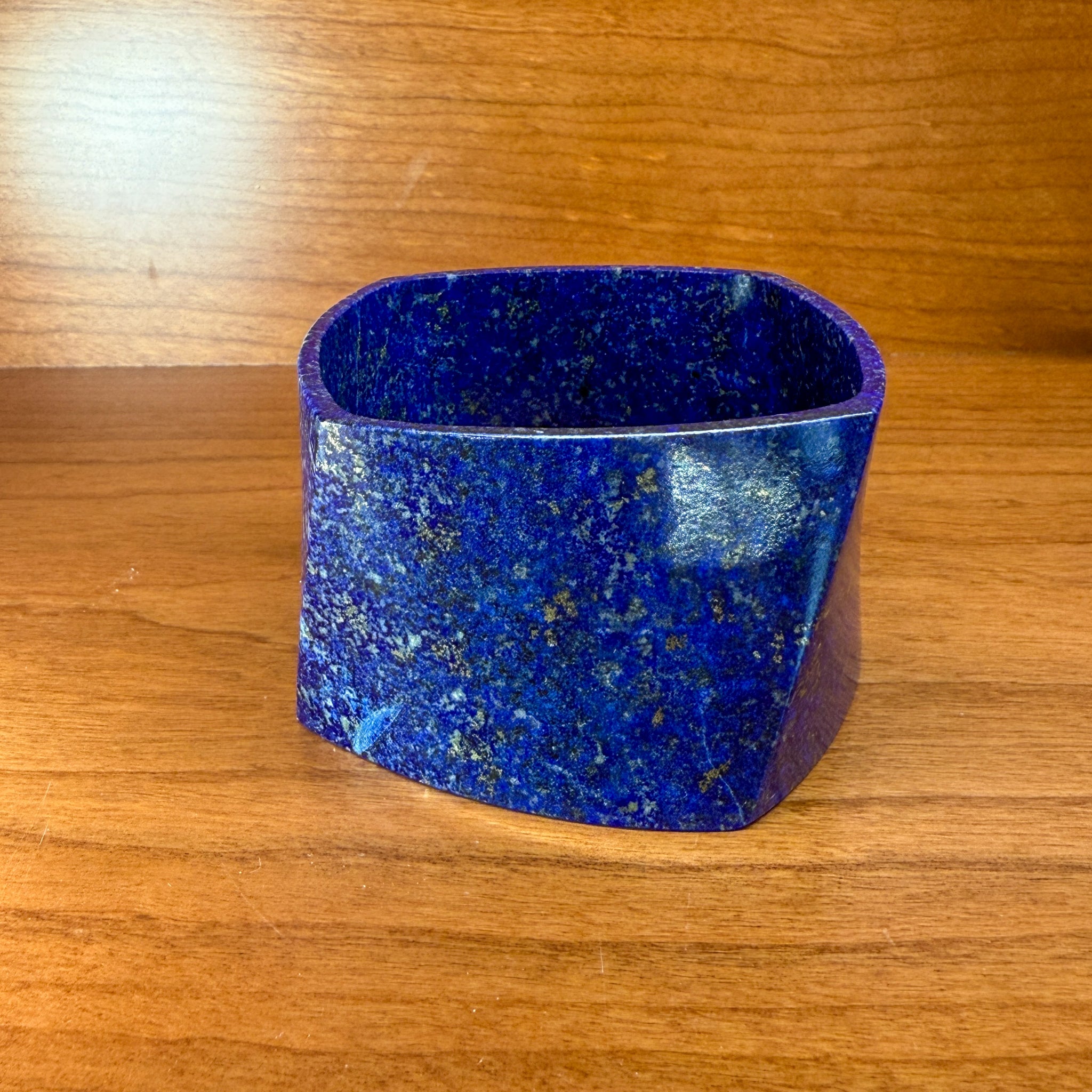 Vintage Tiffany & Co. Frank Gehry Lapis Lazuli Torque Cuff